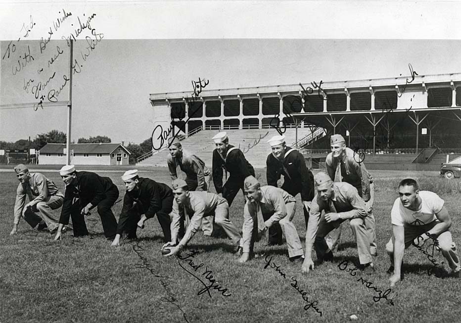 Wartime Football | Bentley Historical Library