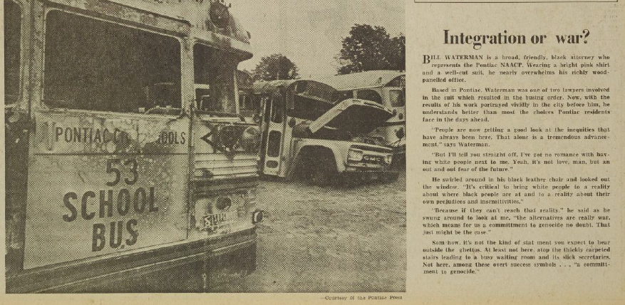 Ten Burning Buses | Bentley Historical Library